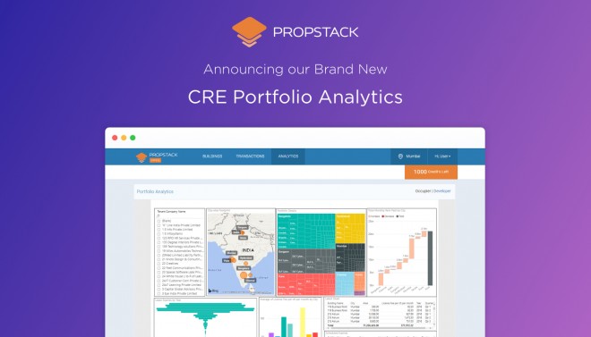 Announcing our Brand New CRE Portfolio Analytics - Propstack Insights